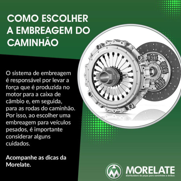 Como escolher a embreagem do caminhão – MORELATE